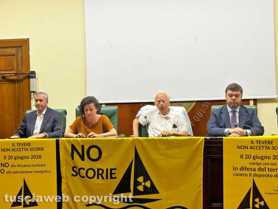 “La Tuscia è incompatibile con 95mila metri cubi di rifiuti radioattivi ...